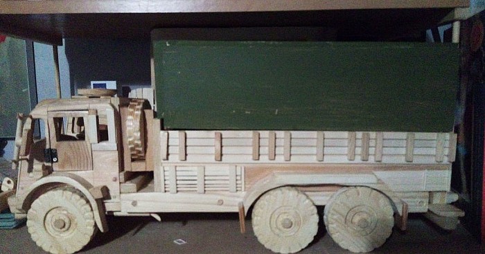 Handmade models and other items